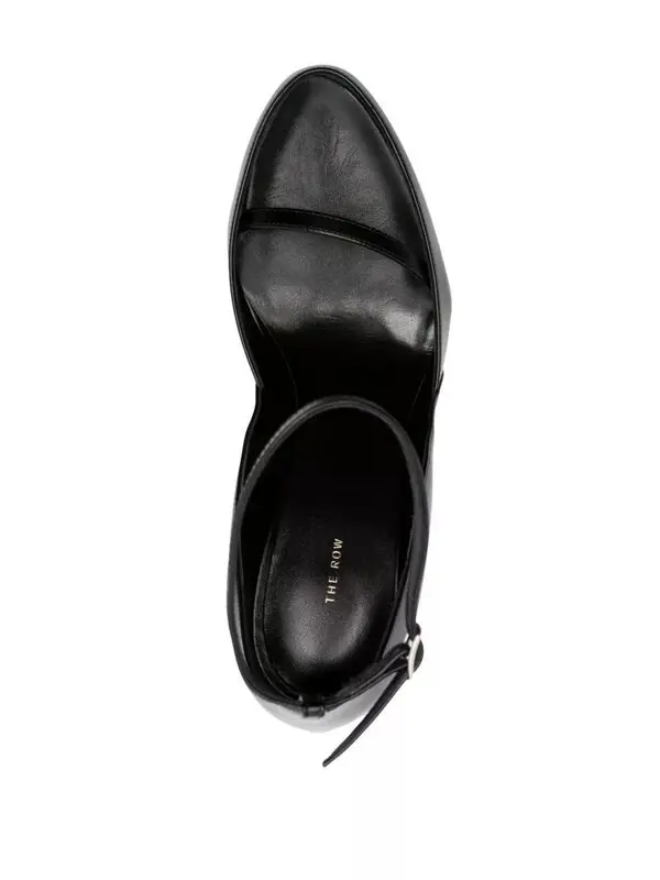 THE ROW 90mm Cut-out Leather Pumps
