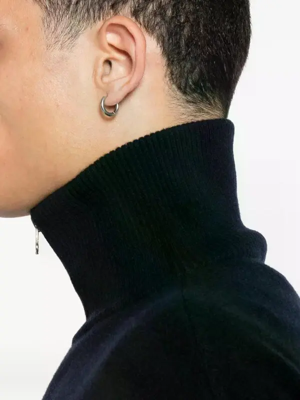 Extreme Cashmere Zip-front Cashmere Cardigan