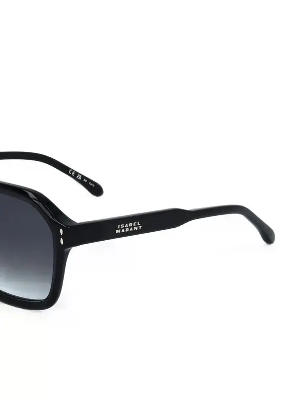 Isabel Marant Geometric Frame Sunglasses