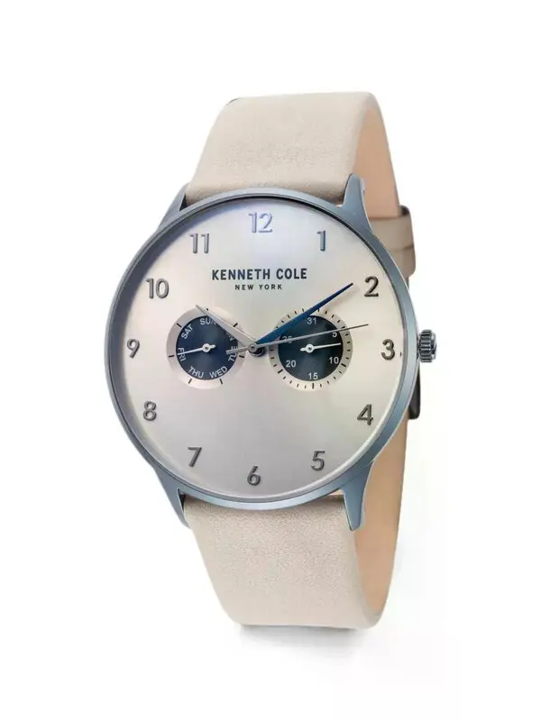 KENNETH COLE Letaher 42mm Watch