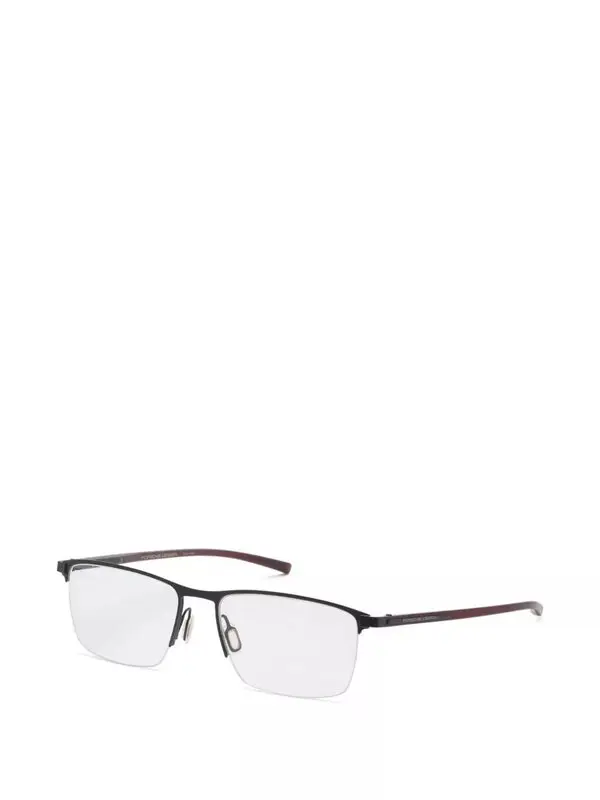 Porsche Design Rectangle-frame Glasses