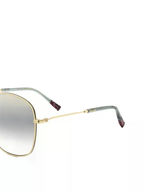 Missoni Tone Geometric Frame Gradient Lens Sunglasses
