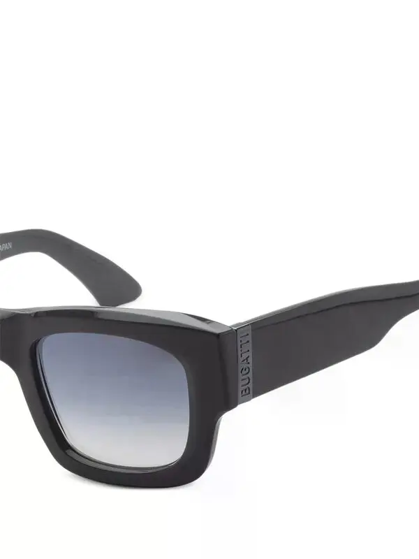 BUGATTI Logo-engraved Square-frame Sunglasses