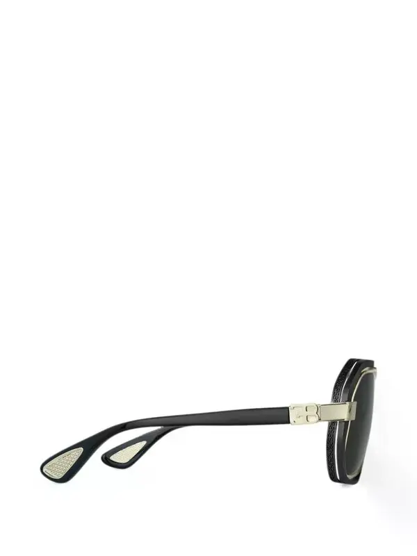 BUGATTI Geometric Frame Sunglasses - Black