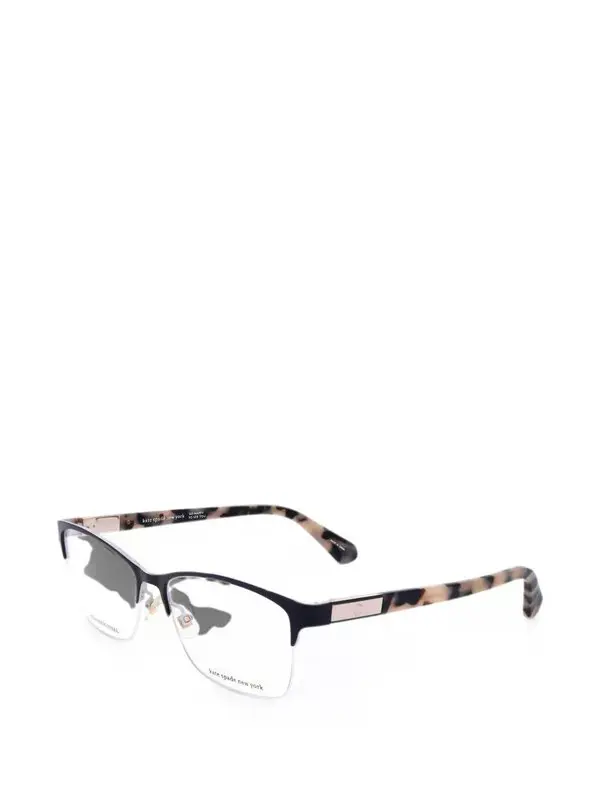 Kate Spade New York Glorianne Tortoiseshell-effect Cat-eye Glasses