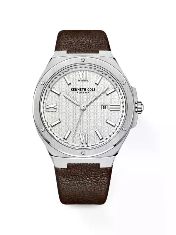 KENNETH COLE Textured-dial 43mm Watch