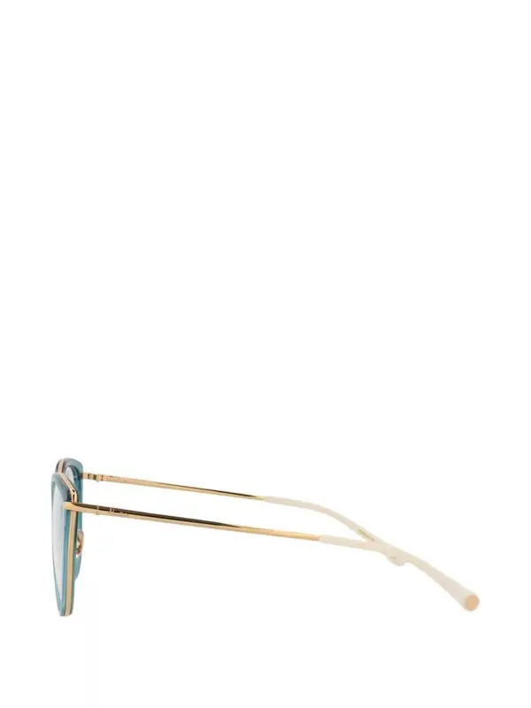 Pomellato Cat Eye Frame Eyeglasses - Blue