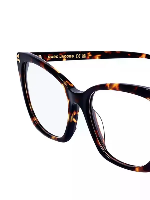 Marc Jacobs Tortoiseshell-effect Cat-eye Glasses