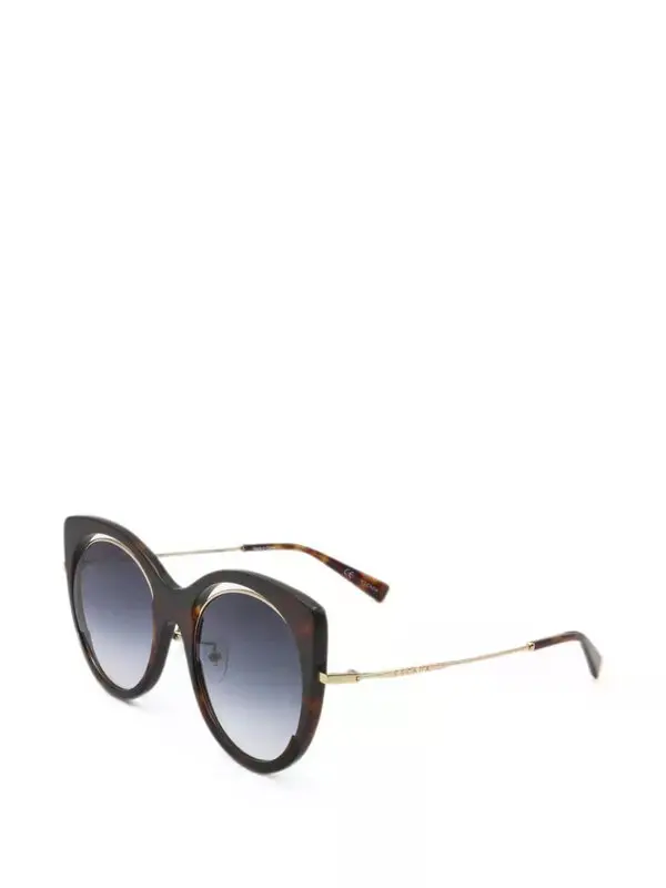 Escada Tortoiseshell-effect Cat-eye Sunglasses