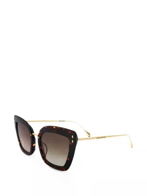 Isabel Marant Tortoiseshell-effect Square-frame Sunglasses