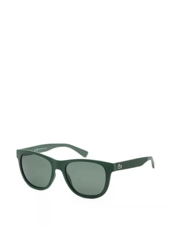 Lacoste Logo-plaque Sunglasses - Green