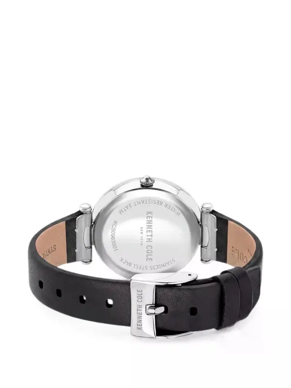 KENNETH COLE Crystal-embellished 34mm Watch