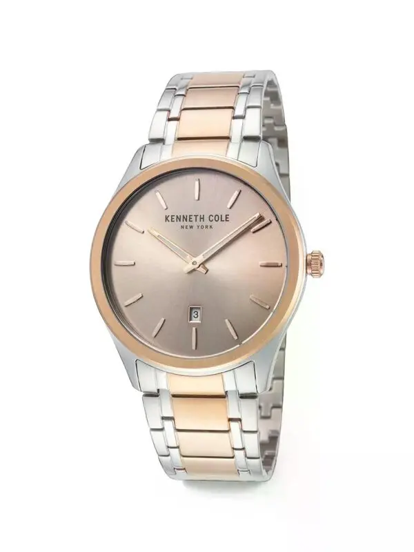 KENNETH COLE Round-face 41mm Watch