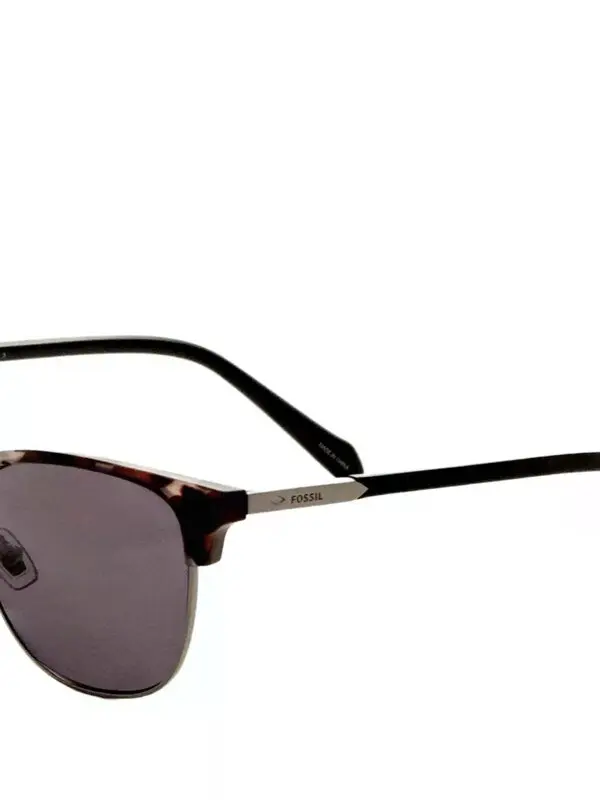 Fossil Tortoiseshell-effect Browline Sunglasses