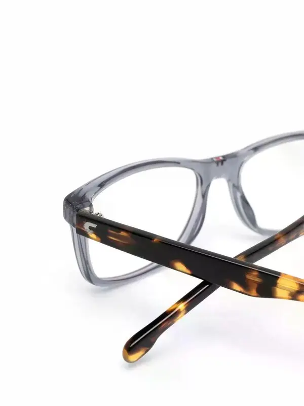 Carrera Eyewear Tortoiseshell-effect Rectangle-frame Glasses