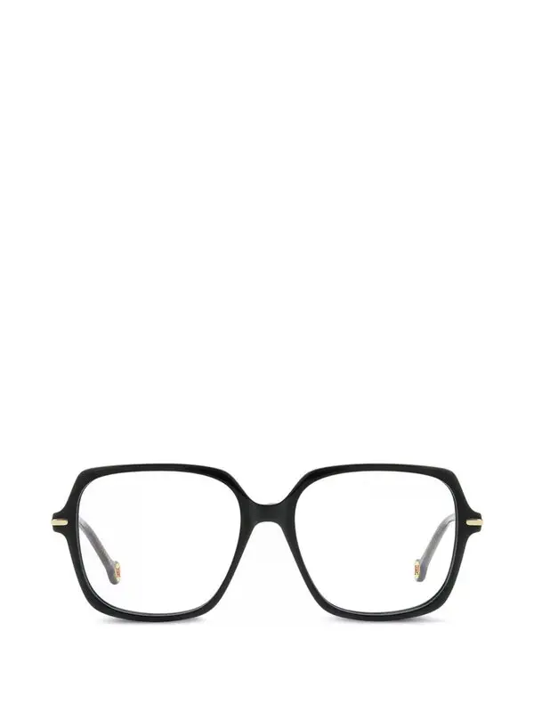 Carolina Herrera Glitter-detail Square-frame Glasses
