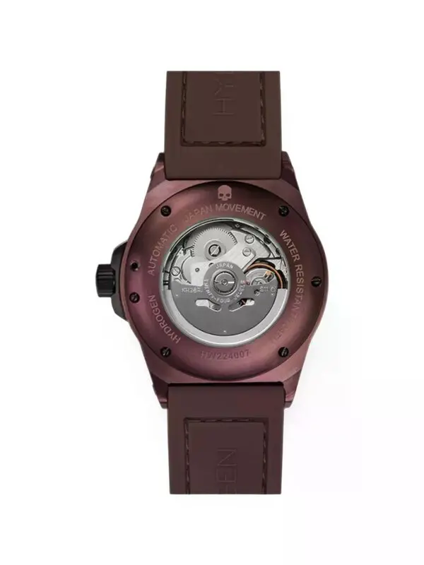 HYDROGEN Otto 40mm Automatic Watch - Brown