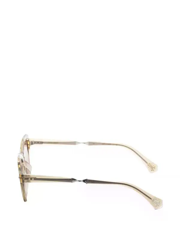 Garrett Leight Geometric Frame Sunglasses