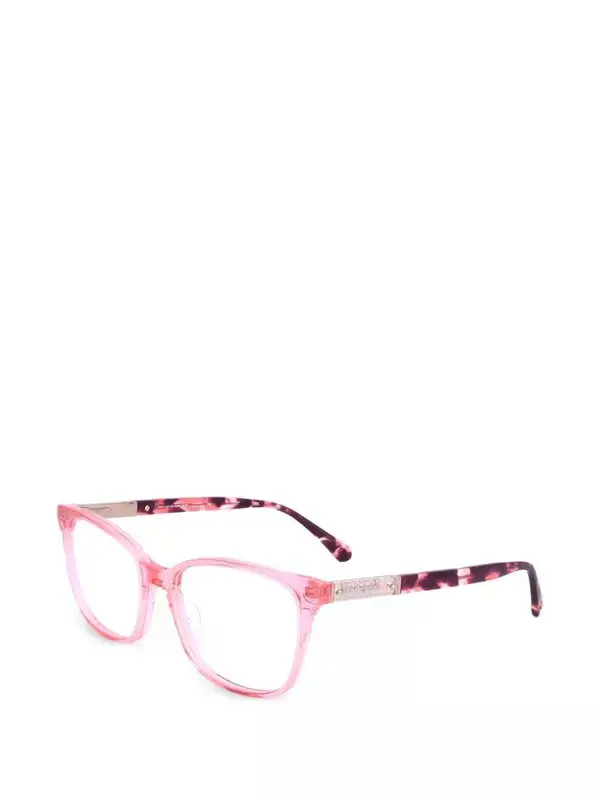 Kate Spade New York Davina Square Frame Glasses - Pink