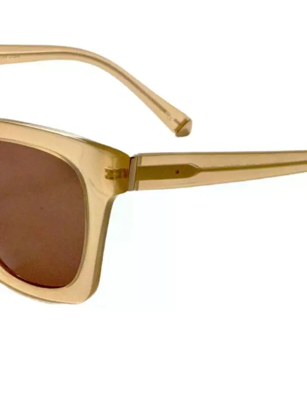 TURA X Kate Young Marley Square-frame Sunglasses