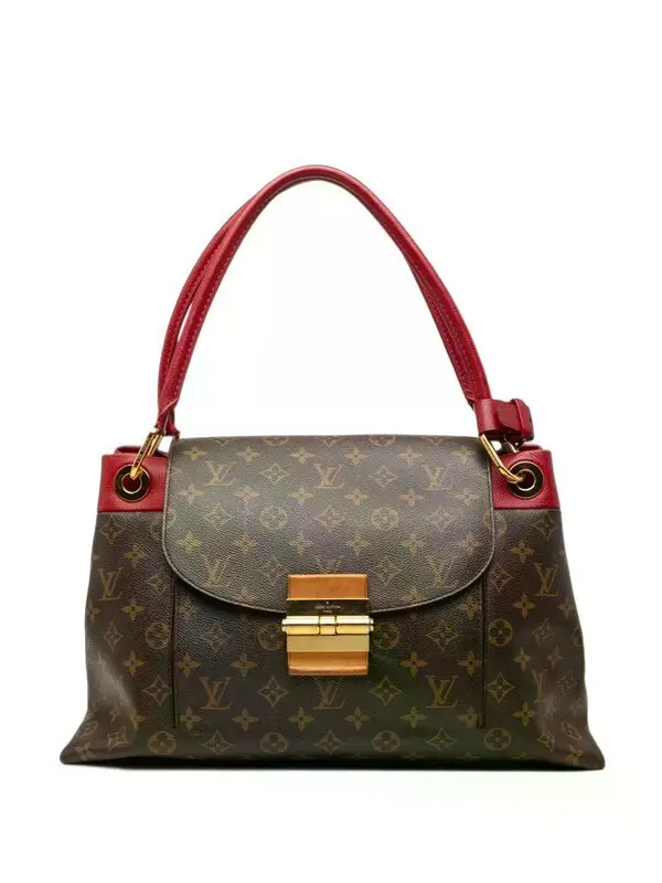 LOUIS VUITTON 2012 Monogram Olympe Mm Shoulder Bag - Brown