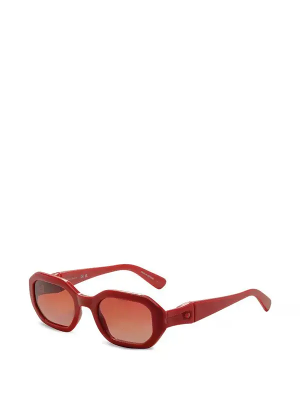 Longchamp Geometric-frame Sunglasses - Red