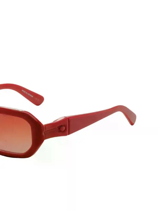 Longchamp Geometric Frame Sunglasses