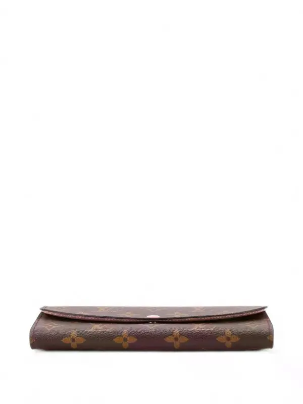 LOUIS VUITTON Emilie Wallet Monogram Canvas Small Wallets