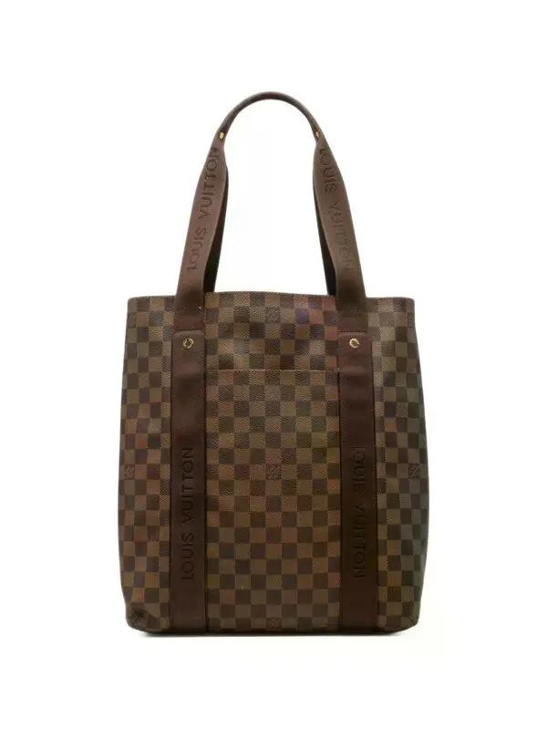 LOUIS VUITTON Damier Ebene Canvas Cabas Beaubourg Tote Bag