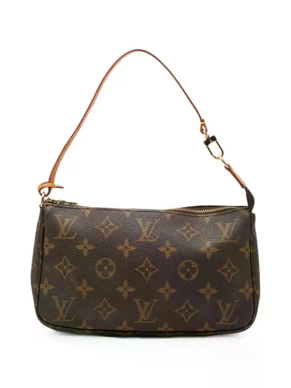 LOUIS VUITTON 1999 Monogram Pochette Accessoires Shoulder Bag