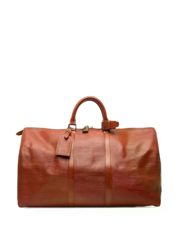 LOUIS VUITTON 1995 Epi Keepall 50 Travel Bag