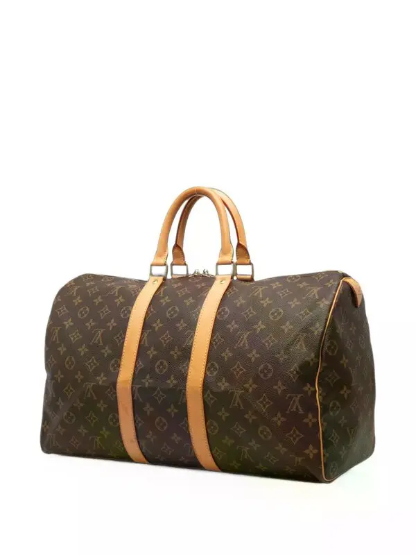 LOUIS VUITTON 2002 Monogram Keepall 45 Travel Bag