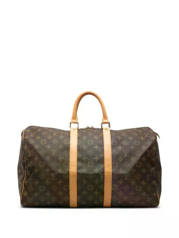 LOUIS VUITTON Monogram Keepall 45 Travel Bag