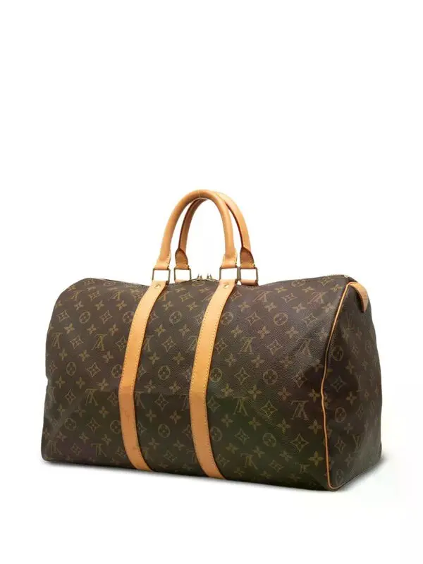 LOUIS VUITTON Monogram Keepall 45 Travel Bag
