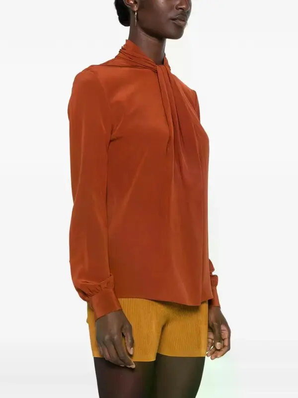 Saint Laurent Long-sleeves Blouse