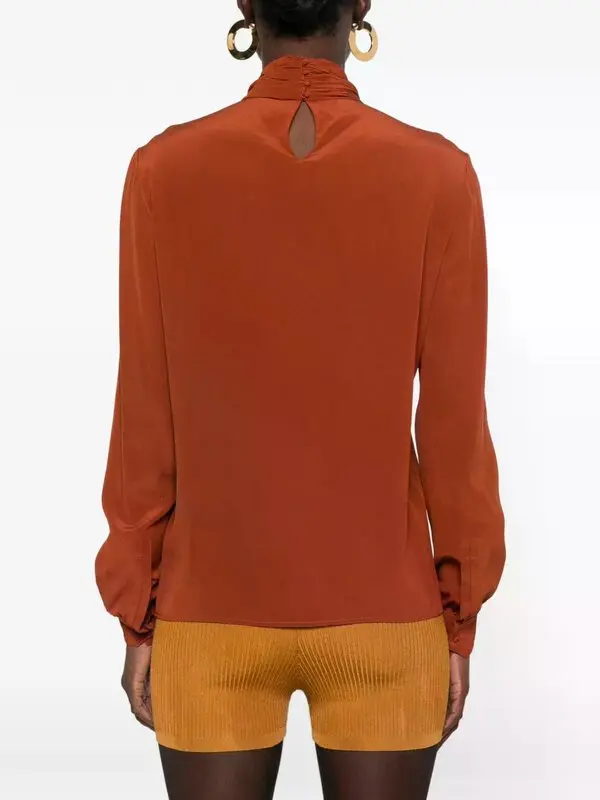 Saint Laurent Long-sleeves Blouse