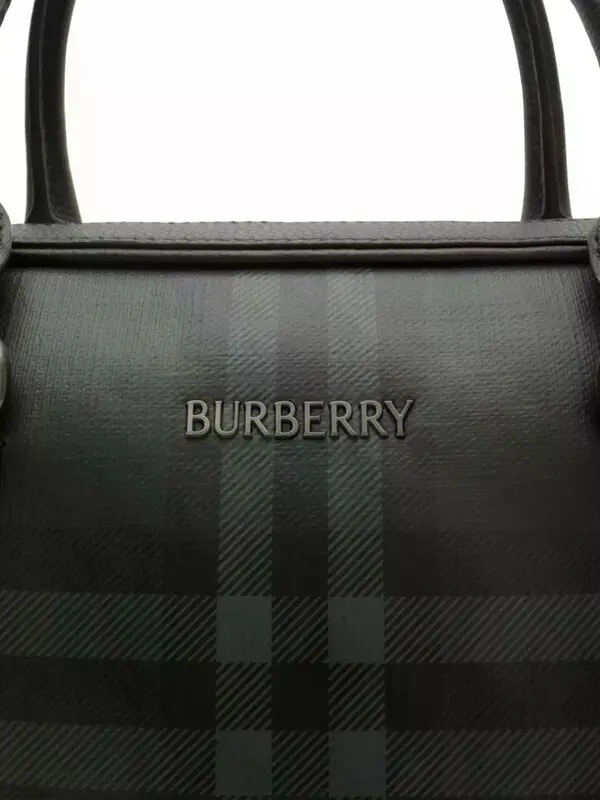 Burberry City Check Briefcase