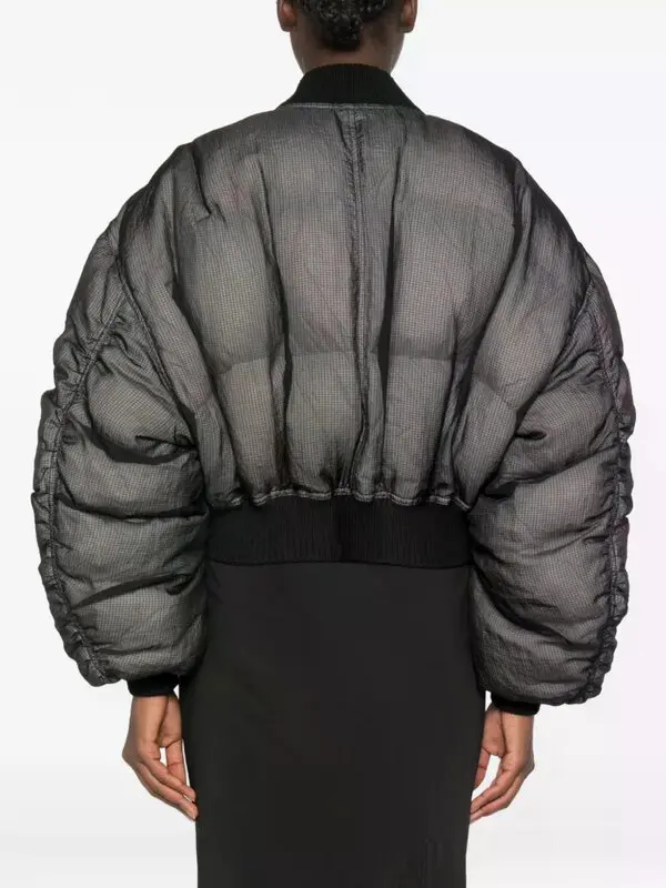 Rick Owens Quilted Cropped Jacket