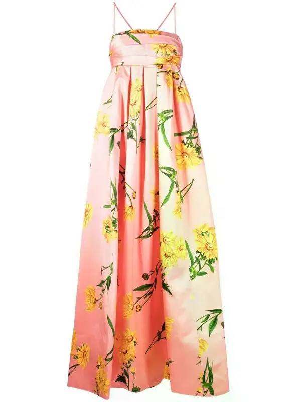 LEO LIN Marguerite Rose Maxi Dress