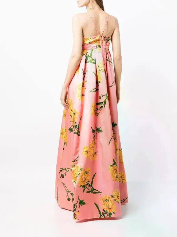 LEO LIN Marguerite Rose Maxi Dress