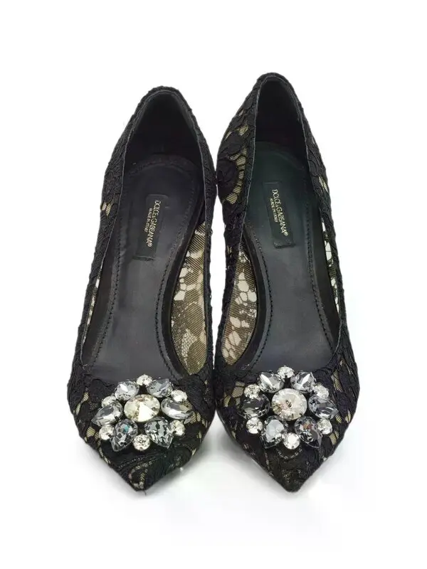 Dolce & Gabbana Bellucci Crystal-embellished Pumps