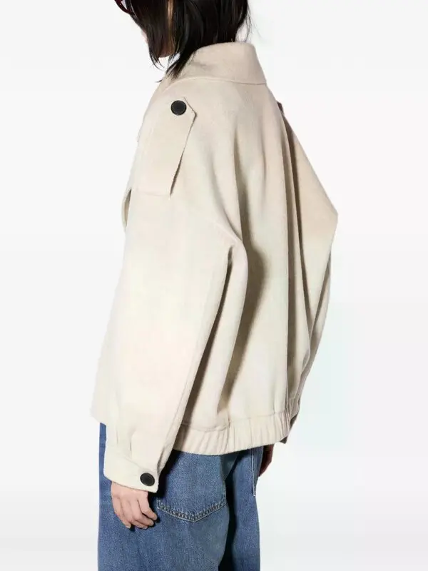 Liviana Conti Double-breasted Epaulette Coat