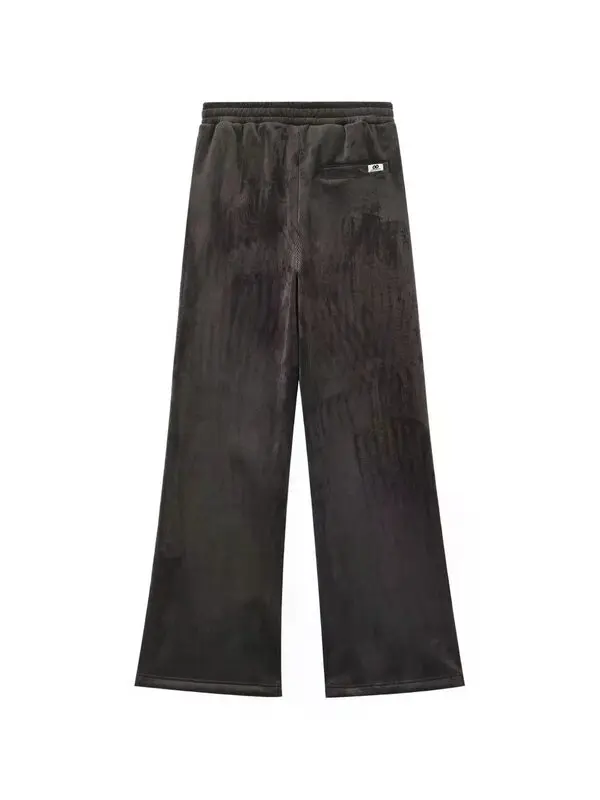 CHOCOOLATE Heart-plaque Wide-leg Corduroy Trousers