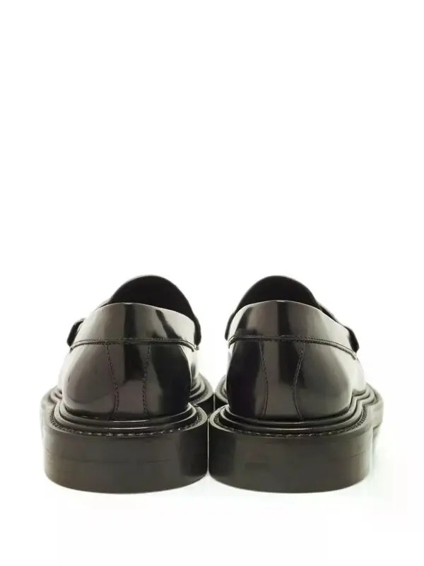 Celine Triomphe Chain-detail Loafers