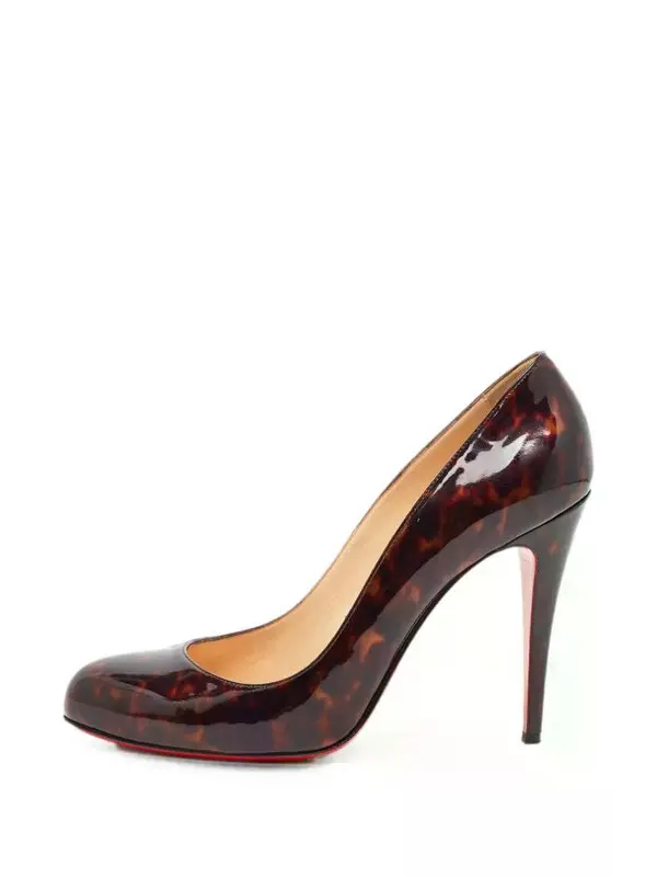 CHRISTIAN LOUBOUTIN Tartaruga Patent Leather Pumps