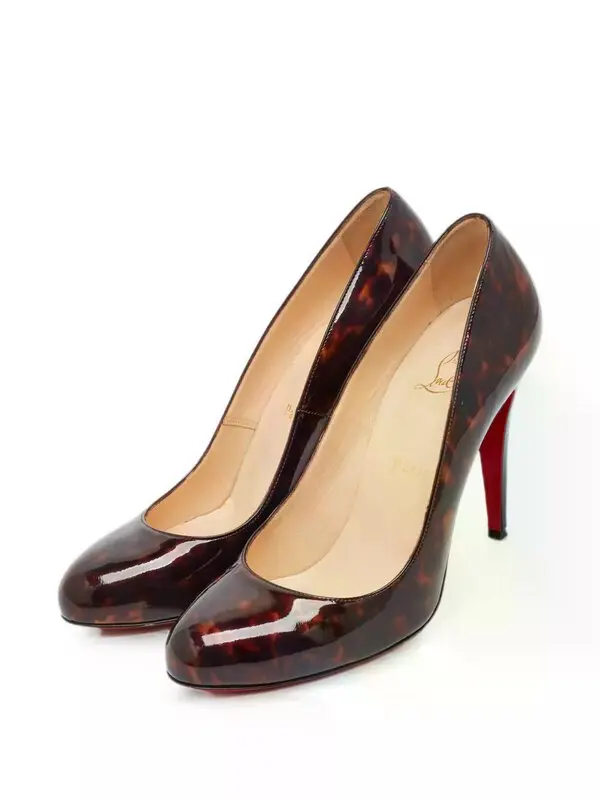 CHRISTIAN LOUBOUTIN Tartaruga Patent Leather Pumps