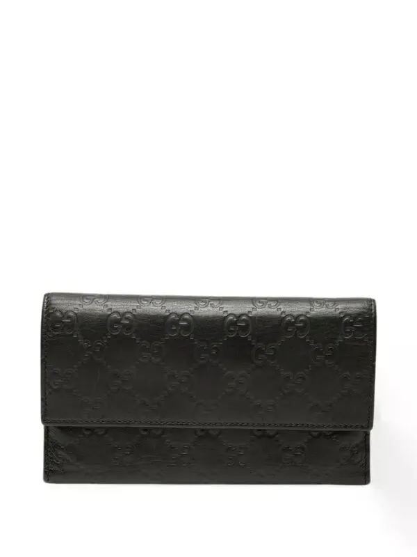 Gucci 2000-2015 Guccissima Wallet Long Wallets