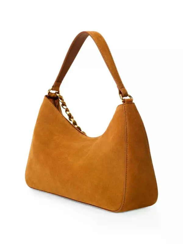 TWINSET Liliane Medium Suede Bag