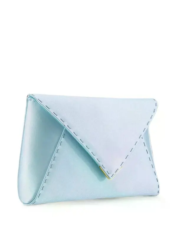 Tyler Ellis Lee Pouchet Clutch Bag - Blue