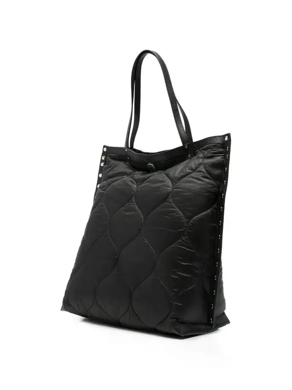 ZANELLATO Medium A'spasso Lunaria Quilted Stud-embellished Tote Bag